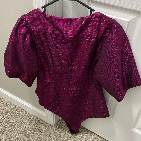 Versona | Tops | Versona Hot Pink Body Suit | Poshmark